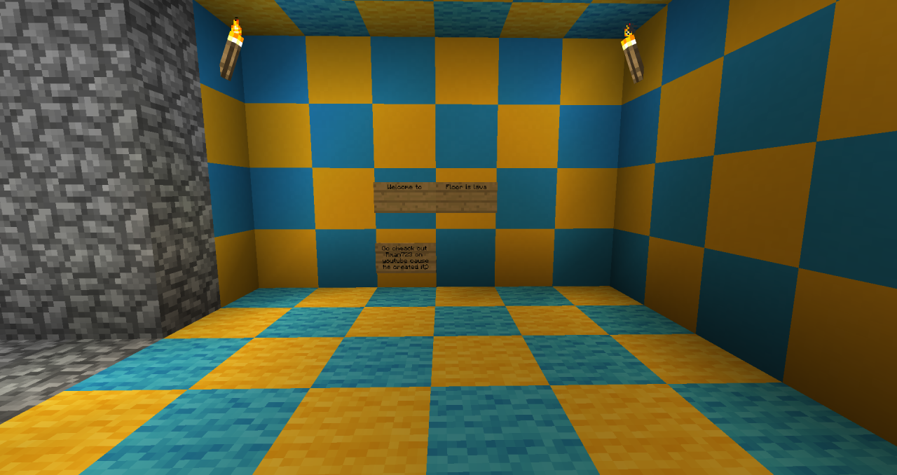 The Floor Is Lava -Minecraft Edition Minecraft Map