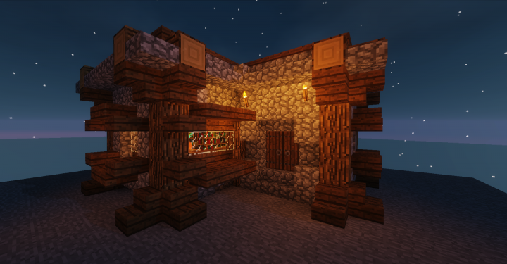 NPC Village Library Remodel / Transformation Minecraft Map