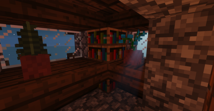 NPC Village Library Remodel / Transformation Minecraft Map