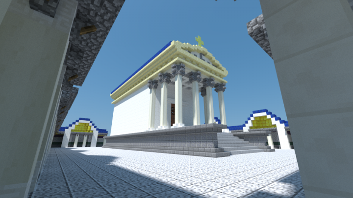 Roman Capitolium of Constantinople Minecraft Map