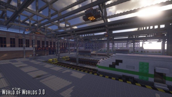 Helsinki Central railway station, Finland Minecraft Map