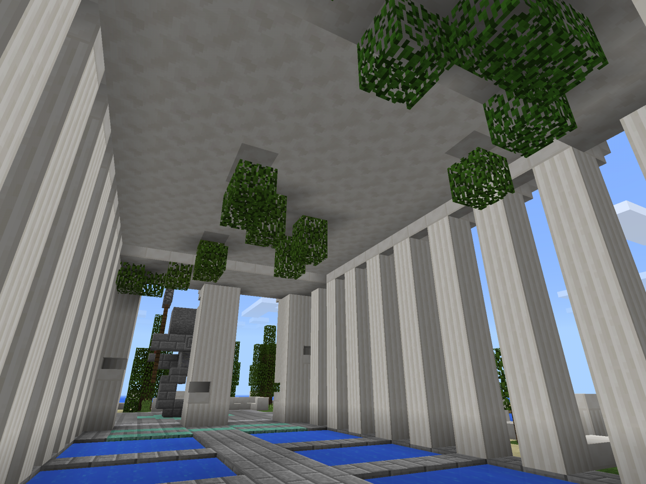 A Greek Island Town Minecraft Map