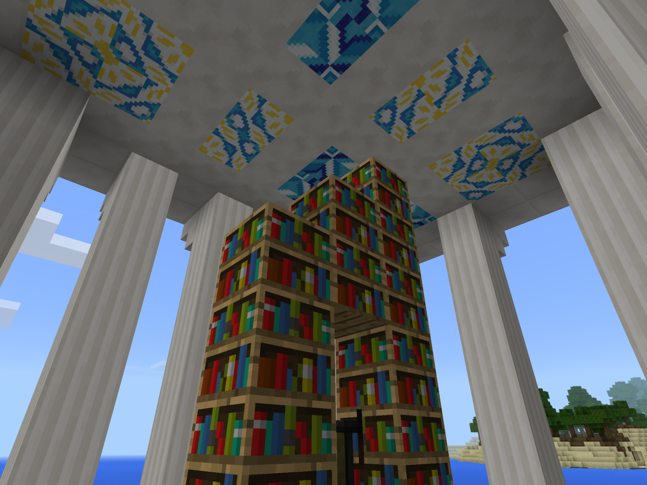 A Greek Island Town Minecraft Map