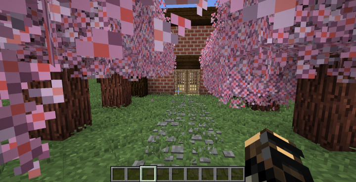 japanese styled house!!!!!!! Minecraft Map