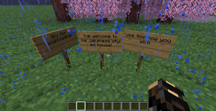 japanese styled house!!!!!!! Minecraft Map