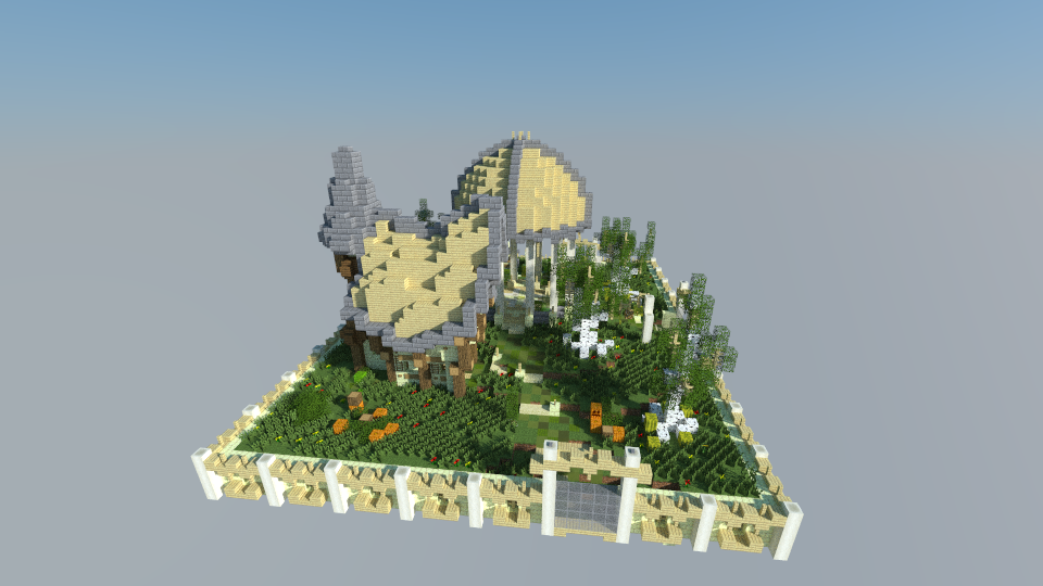 Small and Simple Plot Work Minecraft Map