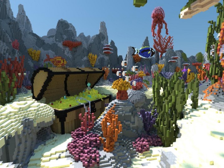 Underwater Spawn Minecraft Map