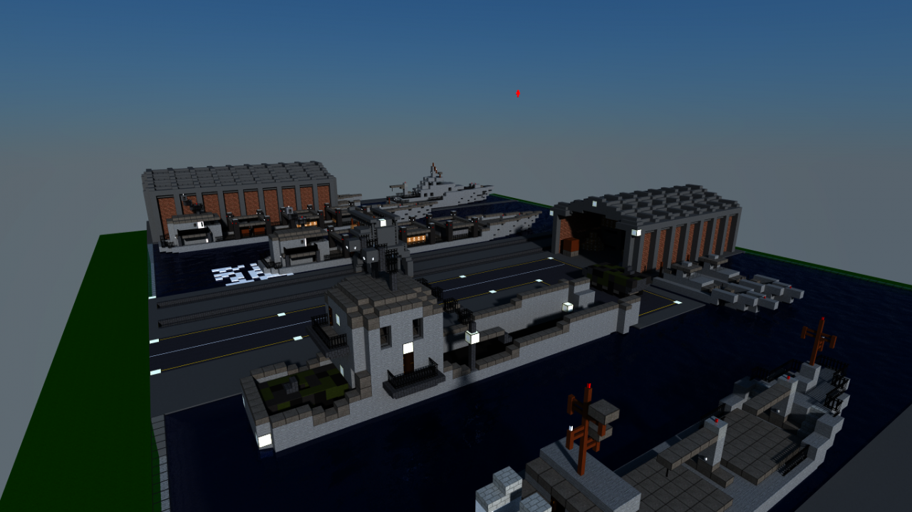 Naval Supply Depot Minecraft Project