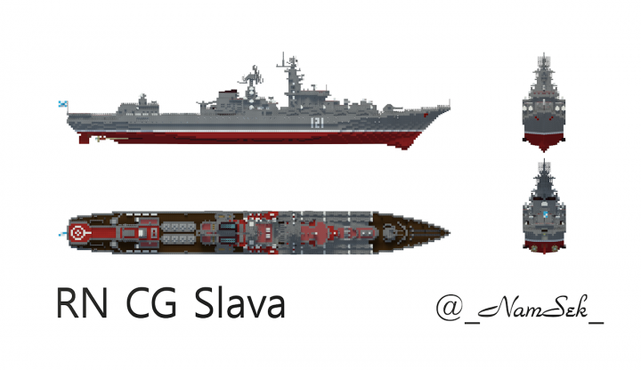 Russian CG Slava Minecraft Map