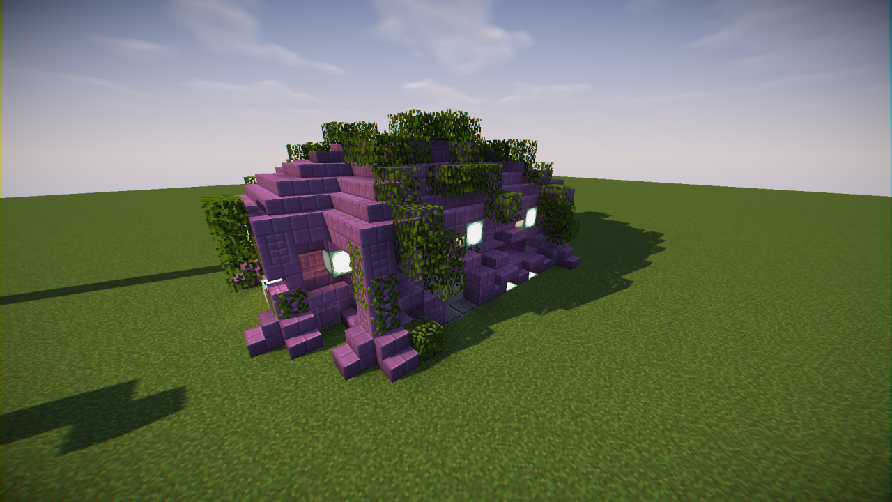 Abandoned PurPur House Minecraft Map