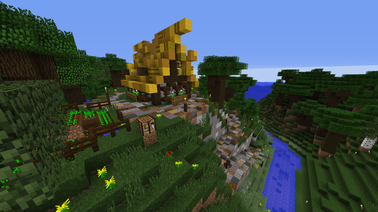 Survival House! | Crafter Dimension Minecraft Map