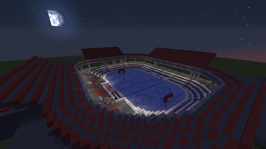 Massive Minecraft Hockey Stadium Minecraft Map