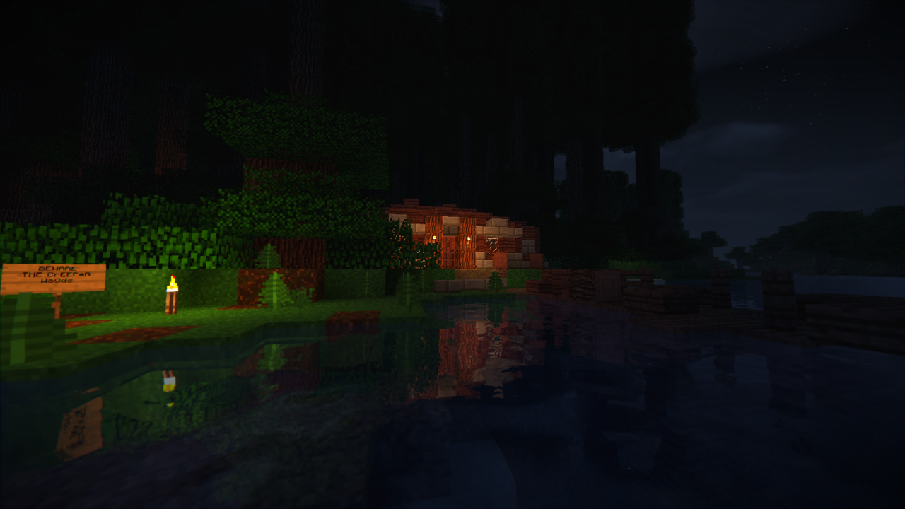 Modded House Build Minecraft Map