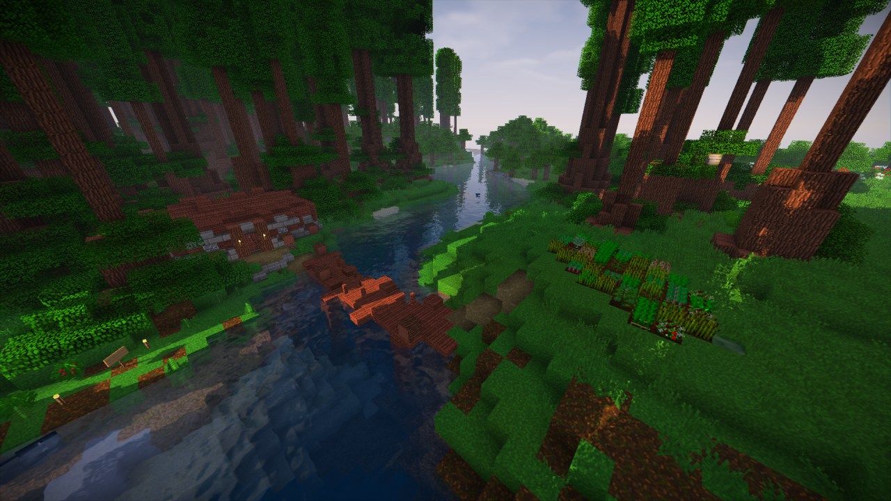 Modded House Build Minecraft Map