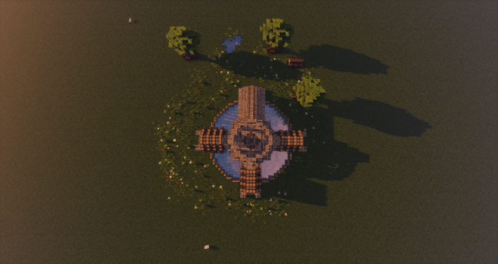 H2O Build Team! Build #3, Medieval Spawn Minecraft Map