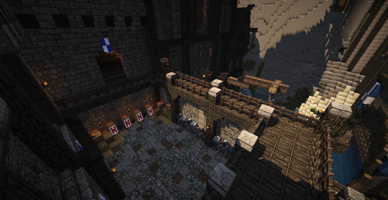 Stablr Fort (Medieval Castle) Minecraft Map