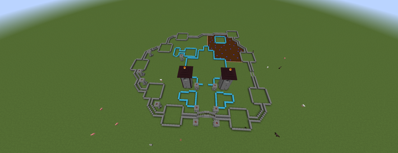 Obsidian Fortress - Practice Build Minecraft Map