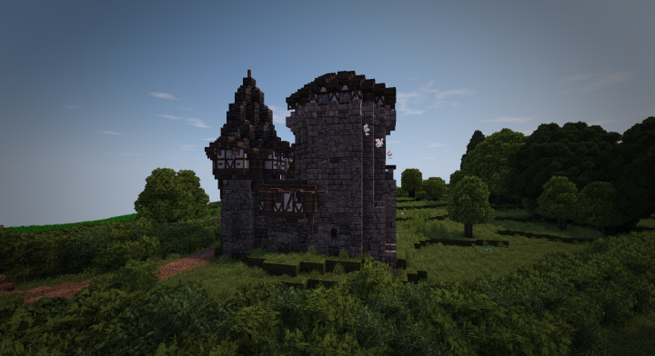 Hedgefield - Medieval Tudor village and Castle #WeAreConquest Minecraft Map
