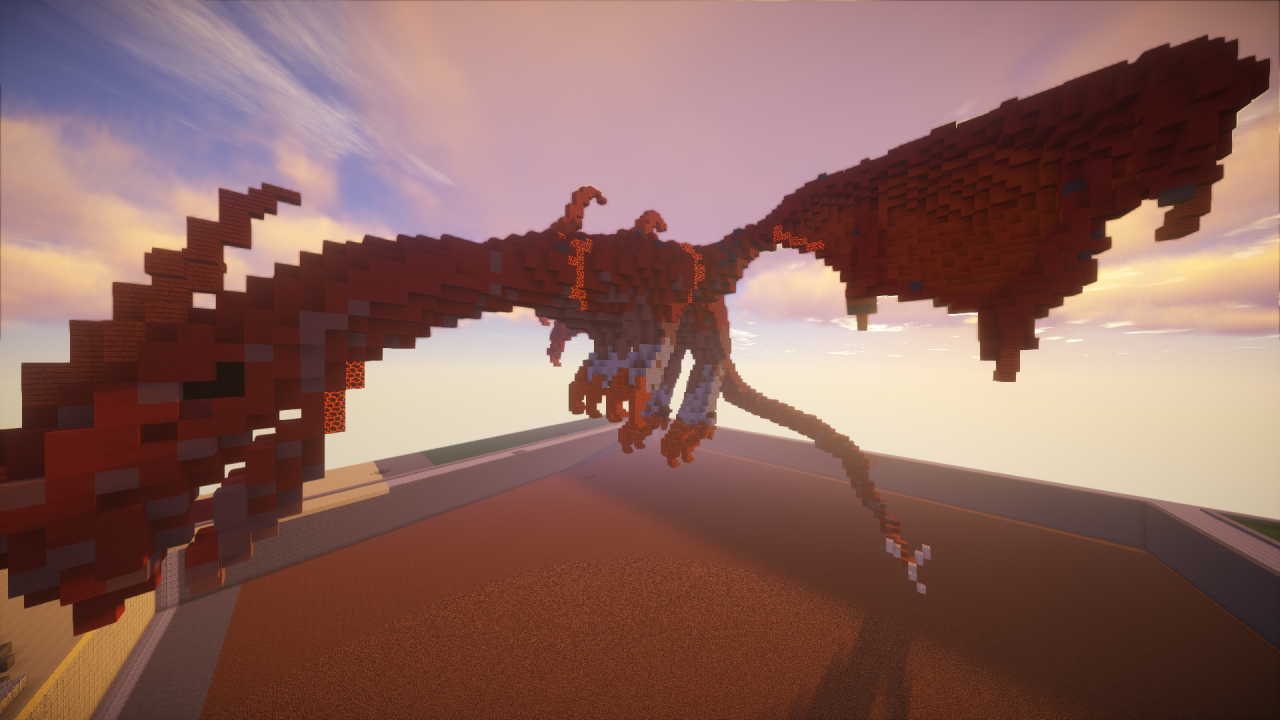Organic | Hellfire Dragon Minecraft Map