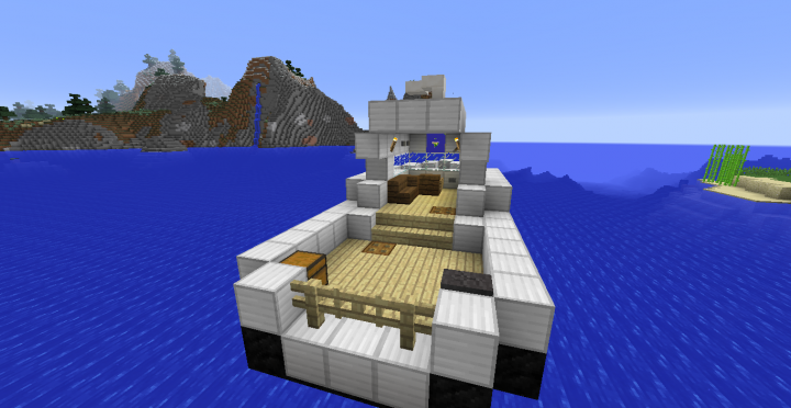 Small Fishing Boat Minecraft Map