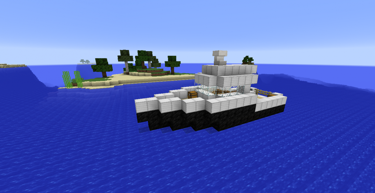 Small Fishing Boat Minecraft Map