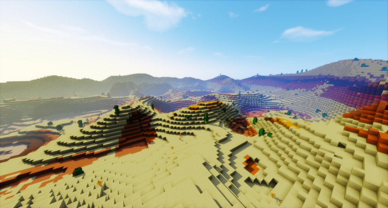 Windblown Mesa Minecraft Map