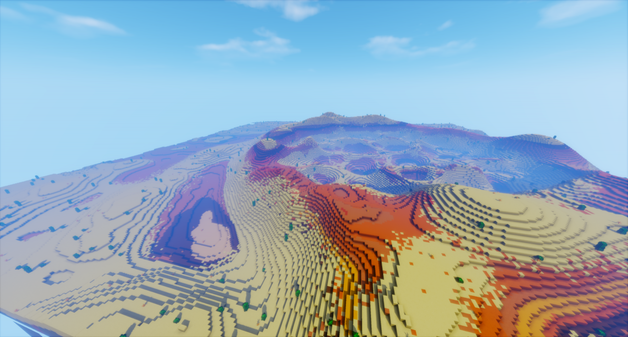 Windblown Mesa Minecraft Map