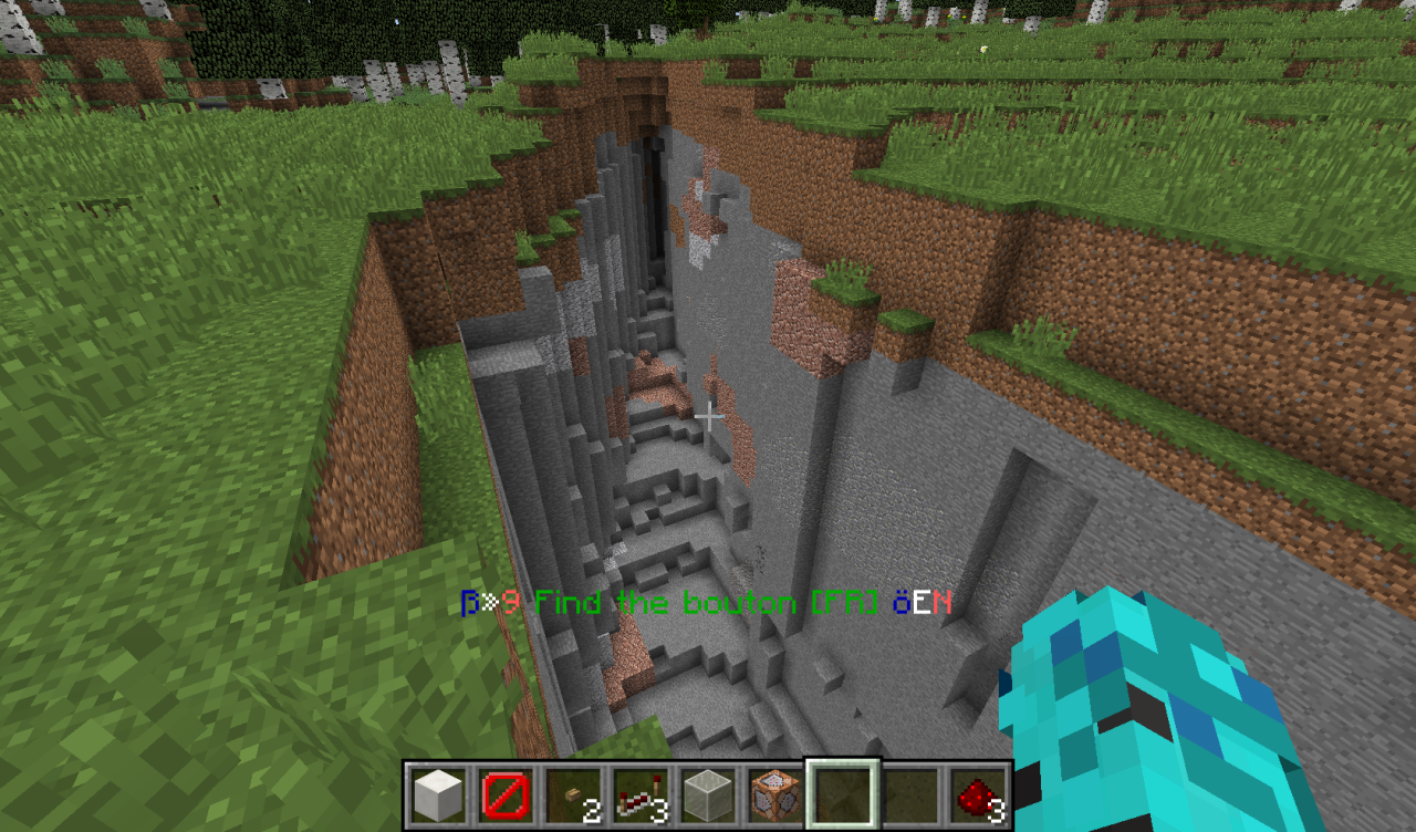 Find the bouton [FR] Minecraft Map