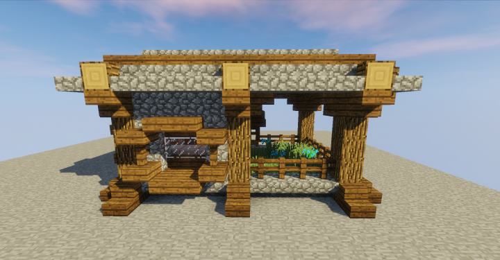 NPC Village House with Garden or Butchers Remodel / Transformation ...