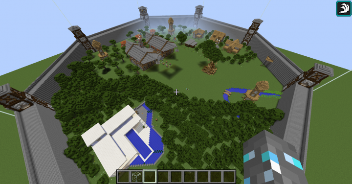 KitPvP map Minecraft Map