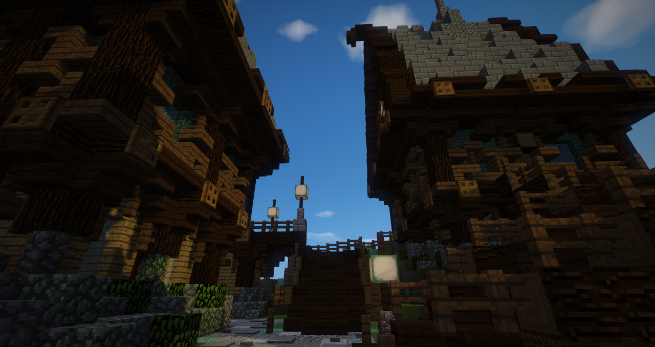 Elven Village Minecraft Map