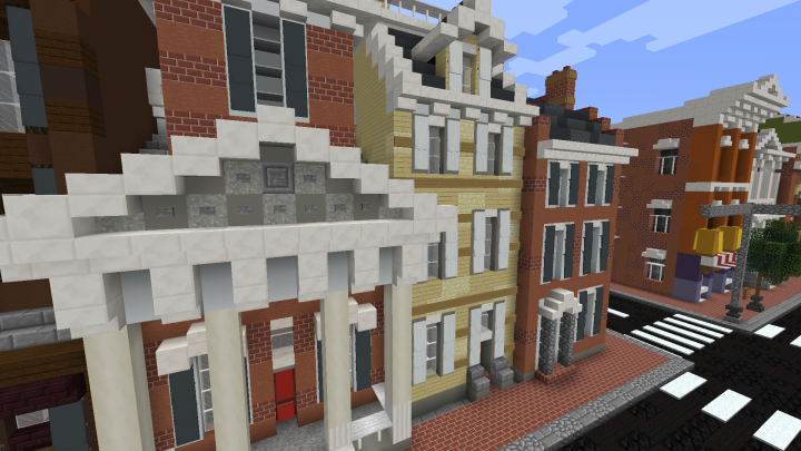 Tinyton USA - Old Boston Minecraft Map