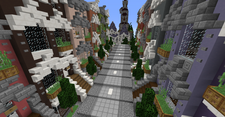 Amazing Plot Build Minecraft Map