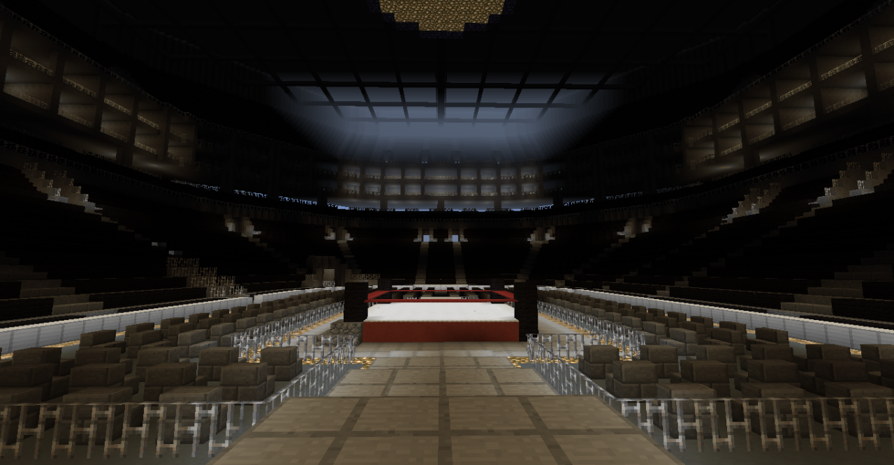 Monday Night RAW Minecraft Map