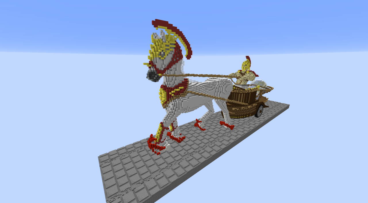 Roman chariot Minecraft Map