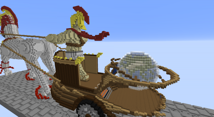 Roman chariot Minecraft Map