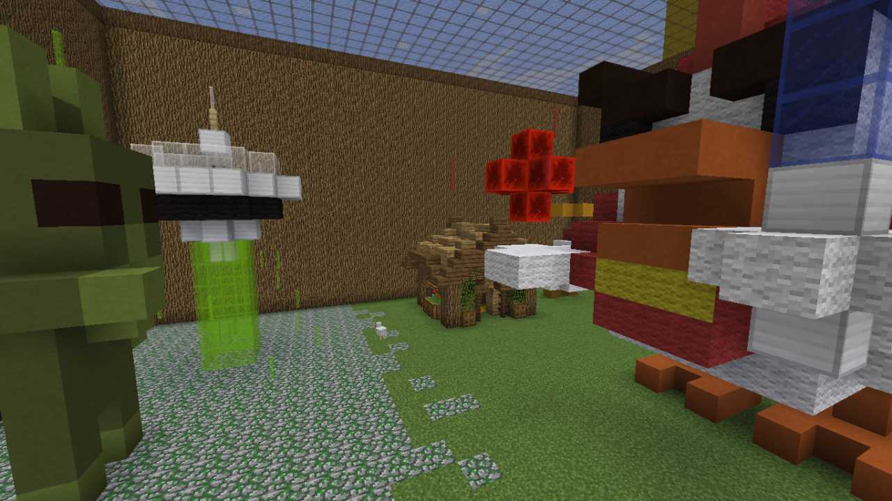 PopularMMOs Find the Button Minecraft Map