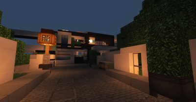 Futuristic Mansion Minecraft Map