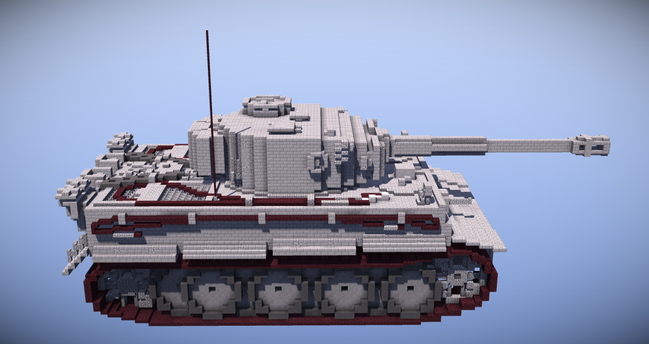 tigerⅠ 10:1scale Minecraft Map