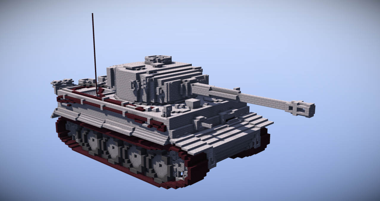 tigerⅠ 10:1scale Minecraft Map