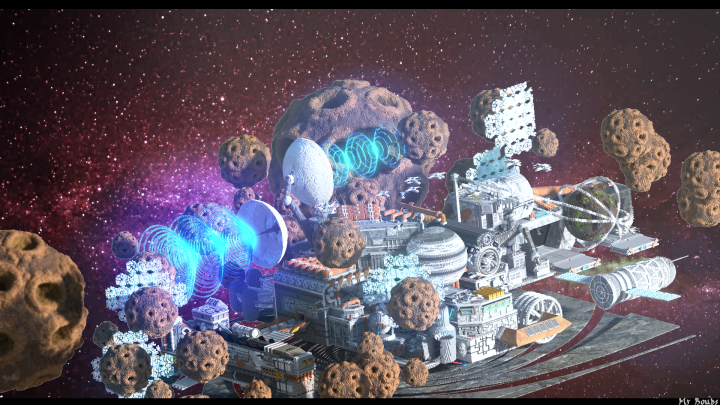 Saliout-Skylab Minecraft Map