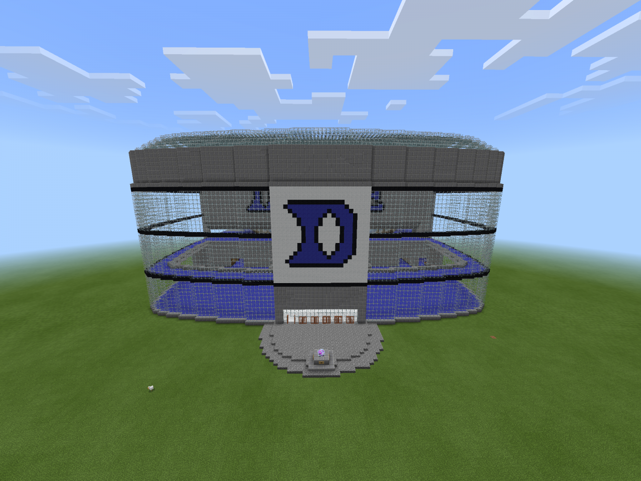 Duke Basketball Super Stadium Minecraft Map