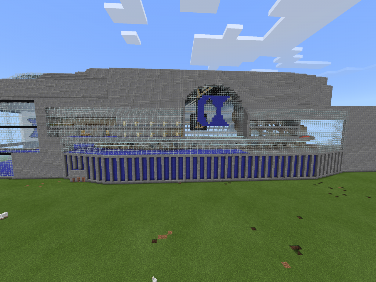 Duke Basketball Super Stadium Minecraft Map