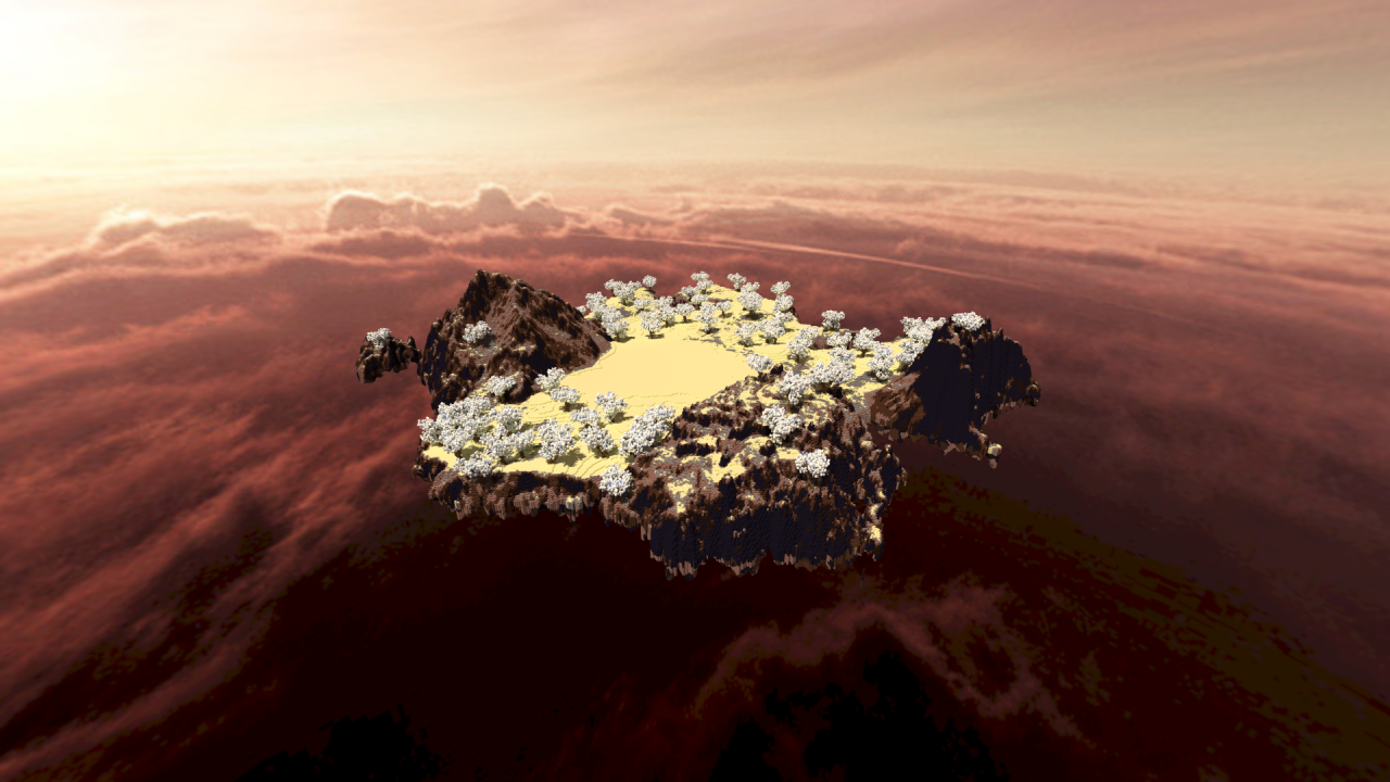 End Dimensions Remastered. Minecraft Map