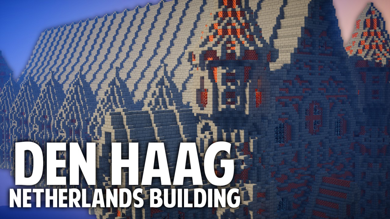Den Haag (Netherlands) Building Minecraft Map