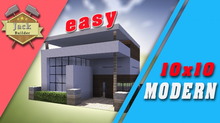 Modern House (10x10) Minecraft Map