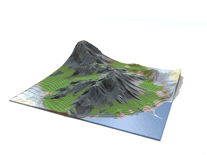 Mountains Minecraft Map