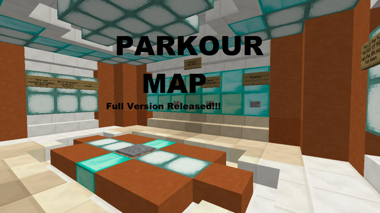 Parkour Map 3 modes (Full Version) Minecraft Map