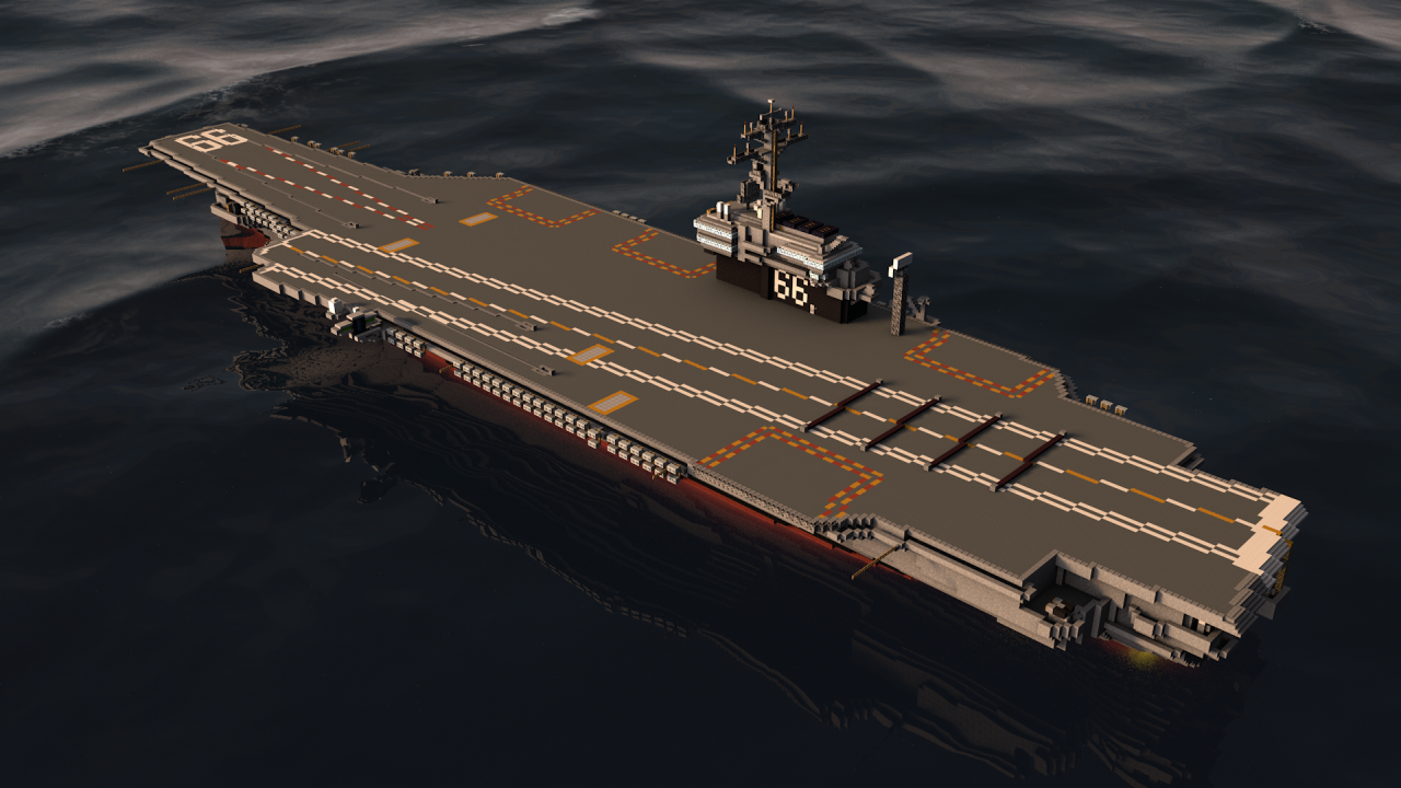 USS America (CV-66) Minecraft Map