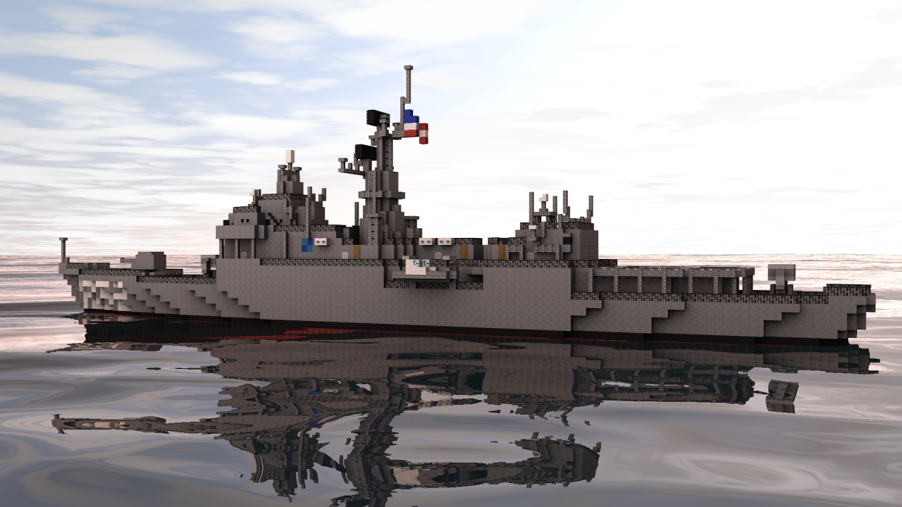 USS Knox (FF-1052) Minecraft Map